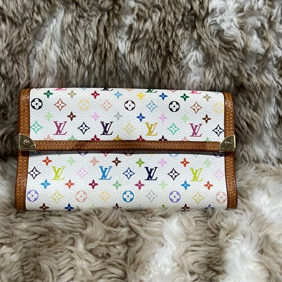 Louis Vuitton | Bags | Authentic Louis Vuitton Multi Color Wallet ...